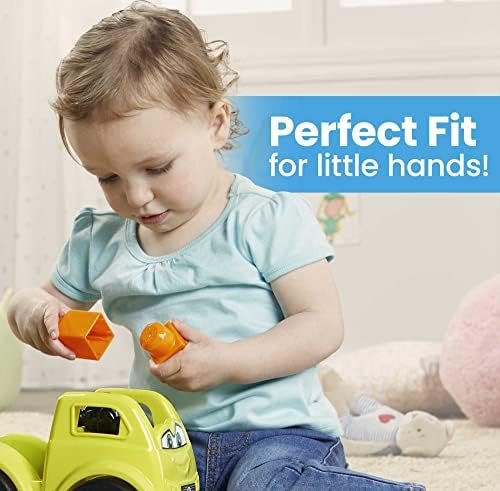 MEGA BLOKS Toddler Building Blockstoy Car with 1 Block Buddies Figure ...
